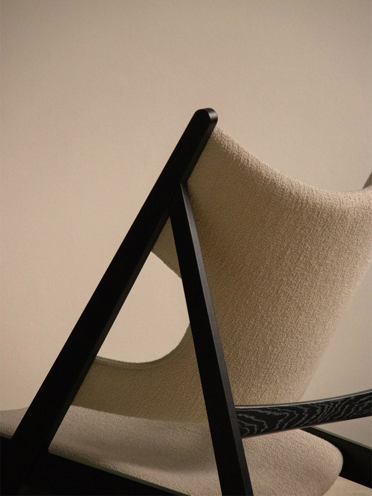 Knitting Chair, Black Oak by Ib Kofod-Larsen | Explore