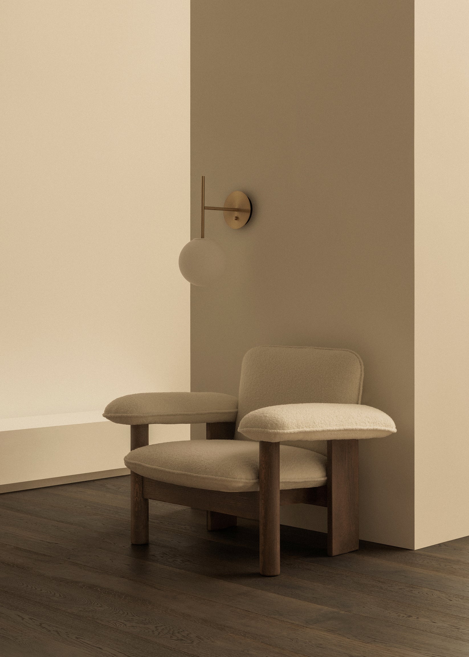 TR Bulb Suspended Wall Lamp | Audo Furniture & Decor