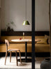 Harbour Column Table, Round Table Top, Dining Height