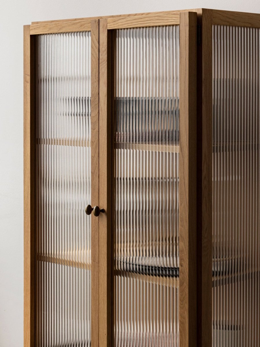 Curiosity Cabinet | Elegant oak cabinet by Mentze Ottenstein